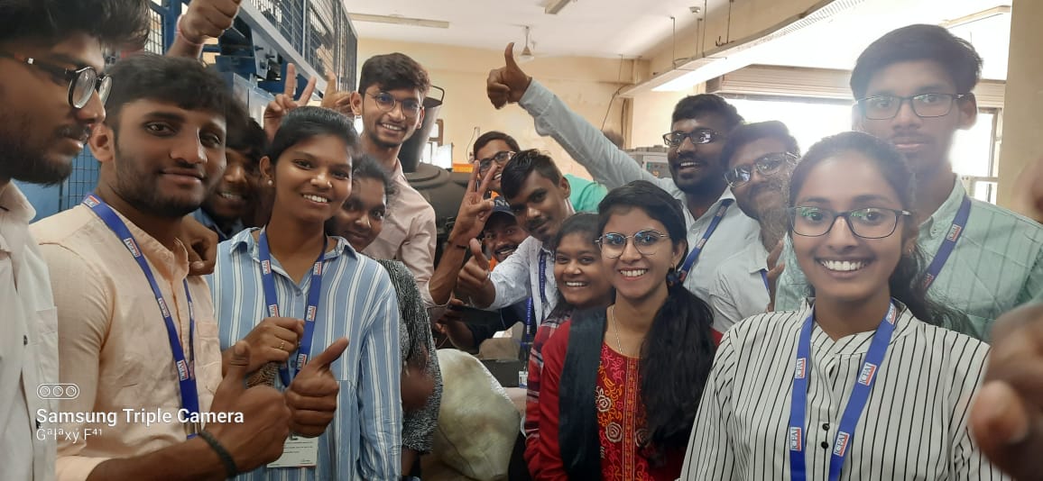 Industrial Visit to CIPET, Raipur by FST & FIT Departments